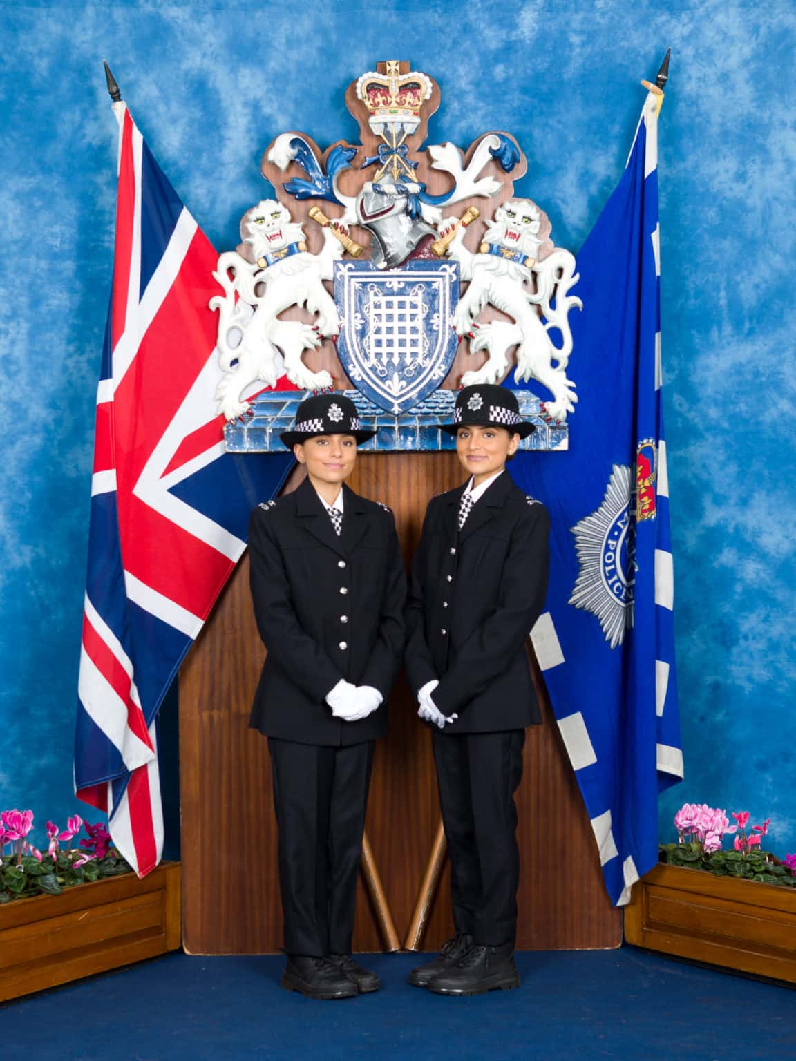 Join the Police: Identical twins fight crime in London on the Police ...
