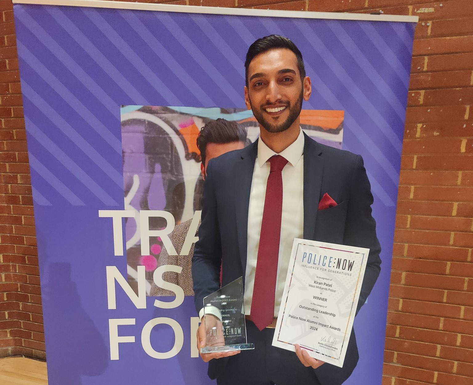 Alumni Impact Awards 2024: Sergeant Kiran Patel’s ‘Outstanding ...